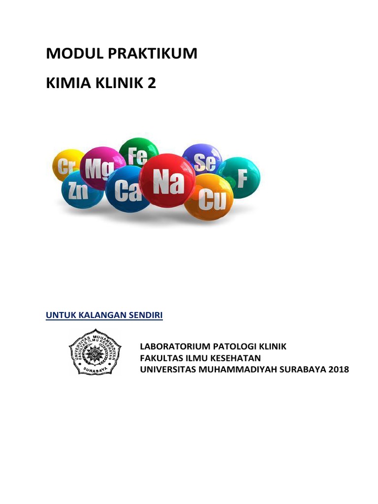 Praktikum Kimia Klinik II | PDF