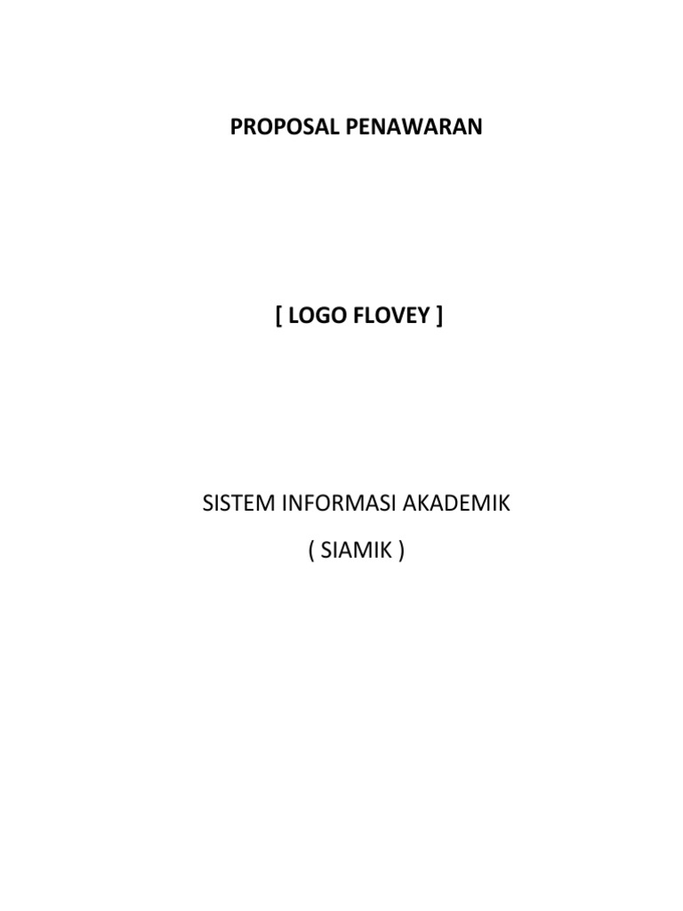 SIAMIK: Solusi Sistem Informasi Akademik | PDF