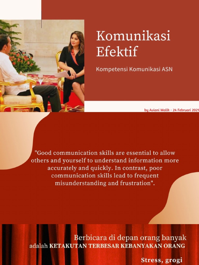 Komunikasi Efektif-Aviani Malik | PDF