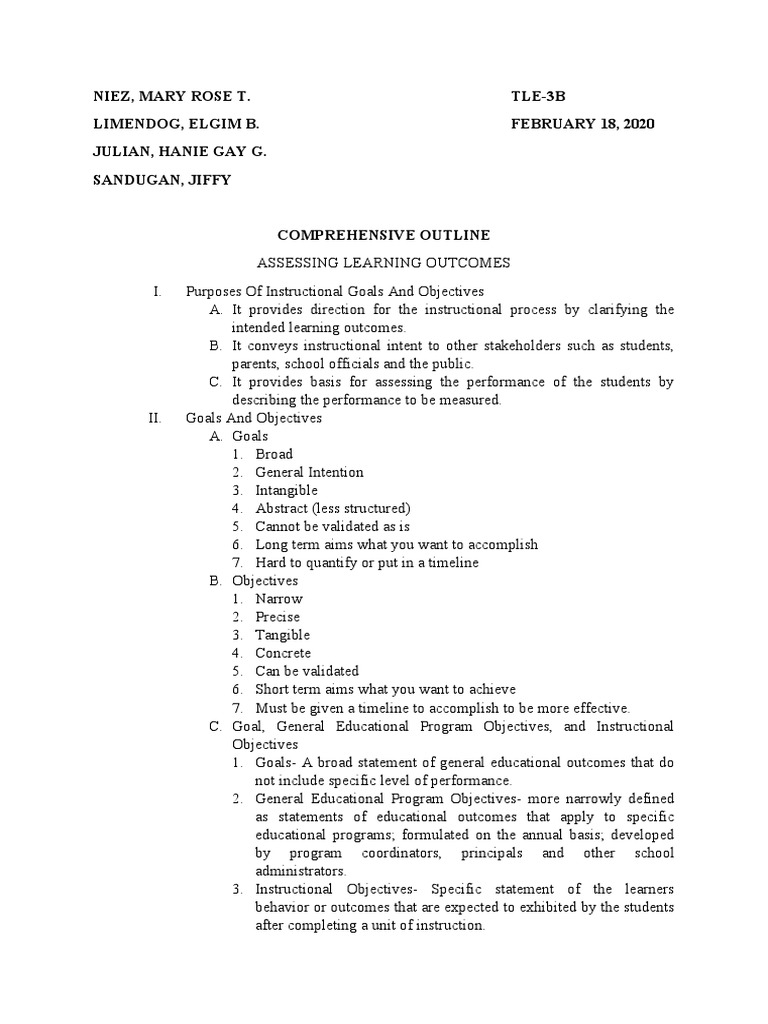 Comprehensive Outline Final | PDF | Learning | Behavior Modification