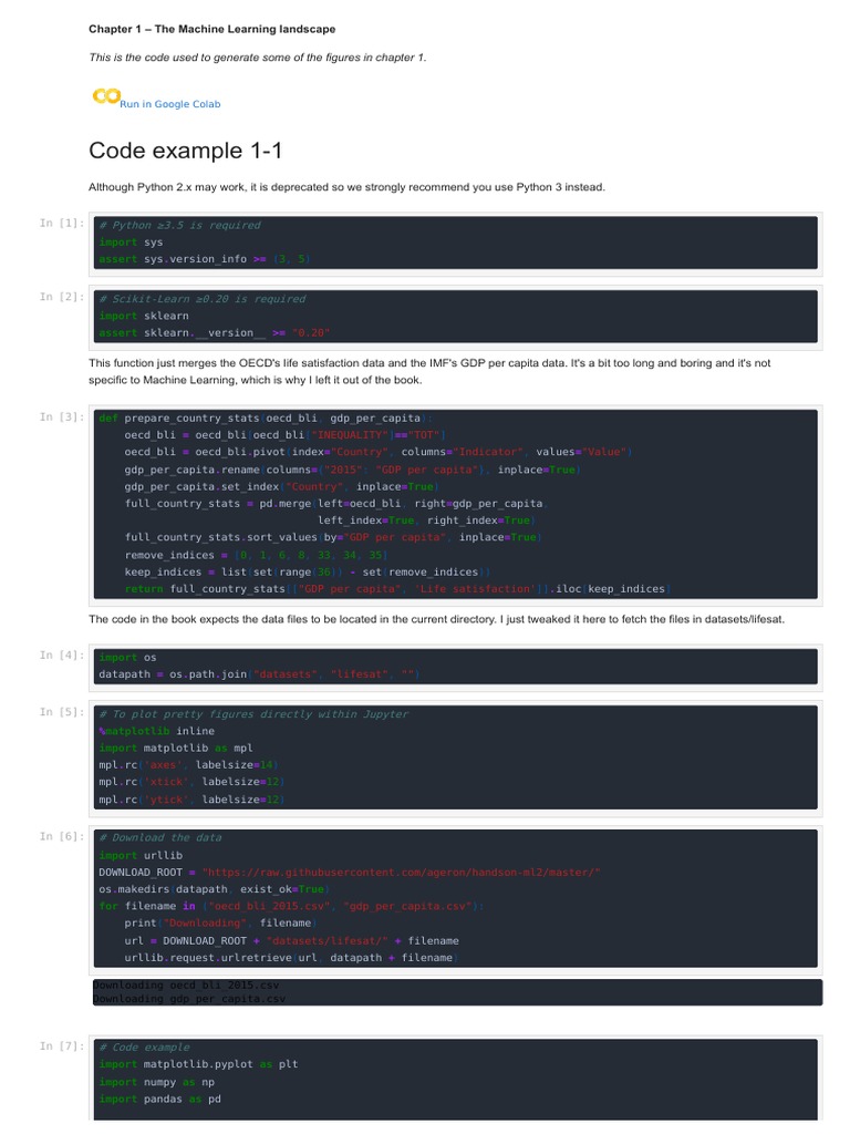 Code Example 1-1: This Is The Code Used To Generate Some of The Figures ...