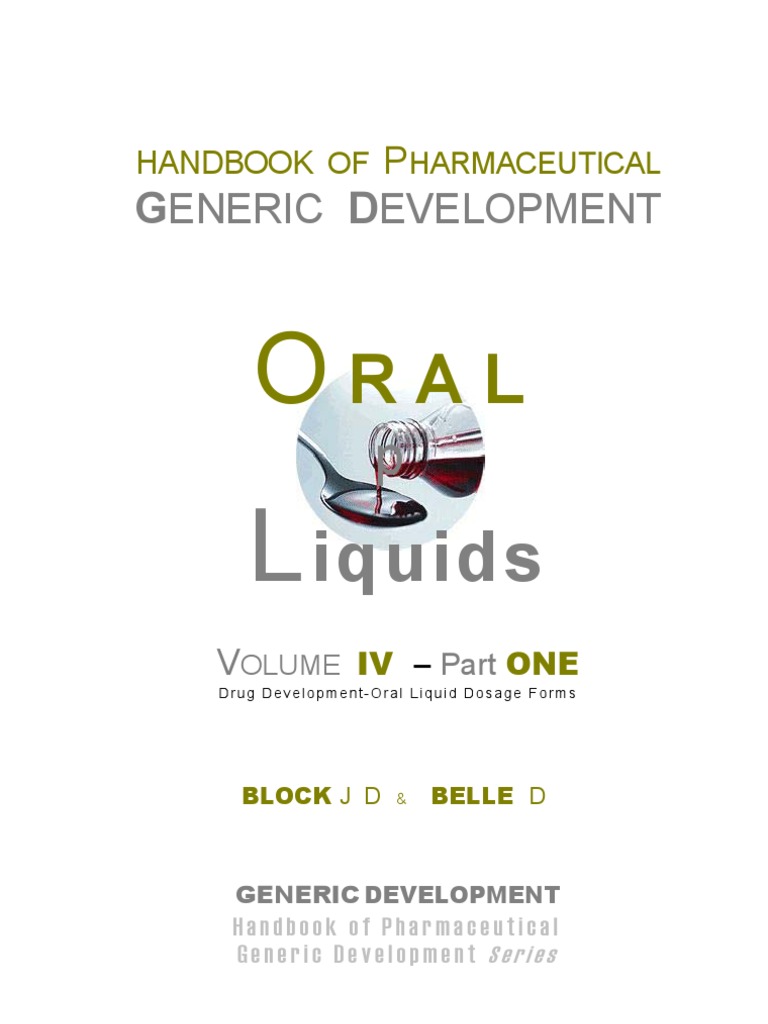 Liquids | PDF | Verification And Validation | Generic Drug