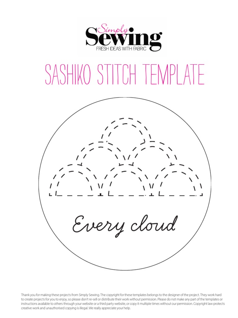 Free Sashiko Patterns PDF dc29251 | PDF