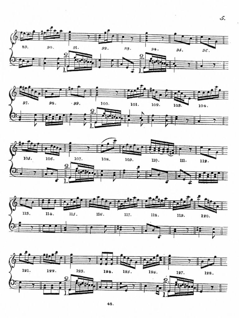 IMSLP20432-PMLP47543-mozart - Dice Waltz 4-4 | PDF