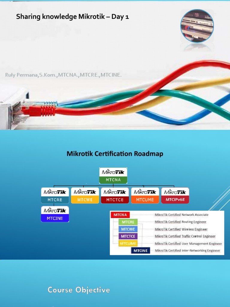 Sharing Knowledge Mikrotik - Day 1: Ruly Permana, S.Kom.,MTCNA.,MTCRE.,MTCINE | Download Free ...