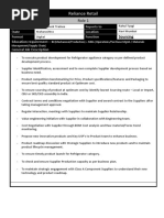 Job Description - Cluster Manager | PDF | Retail | Business