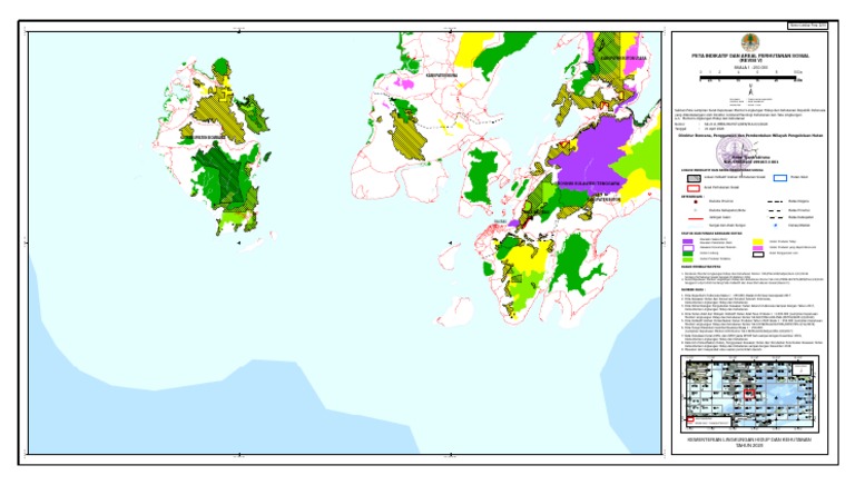 Peta Indikatif Dan Areal Perhutanan Sosial (Revisi V) : Kabupaten Buton ...