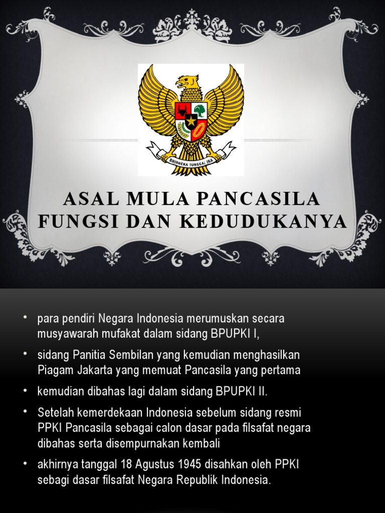 Asal Mula Pancasila | PDF
