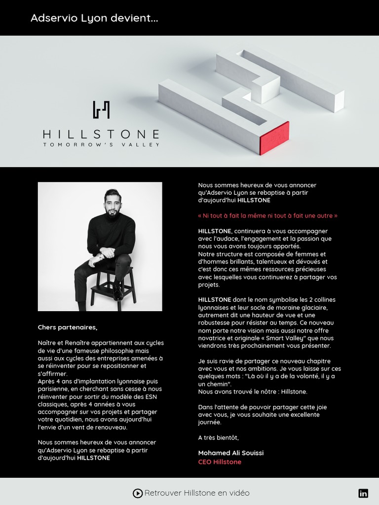 Changement de nom : Adservio devient Hillstone | PDF