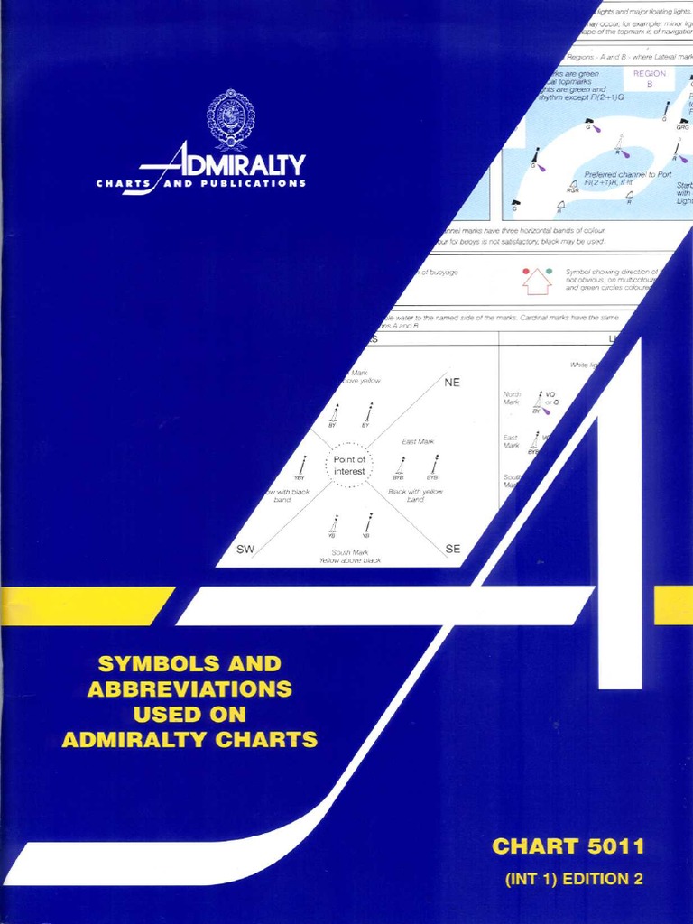 ADMIRALTY CHARTS Simbols & Abbreviations | PDF