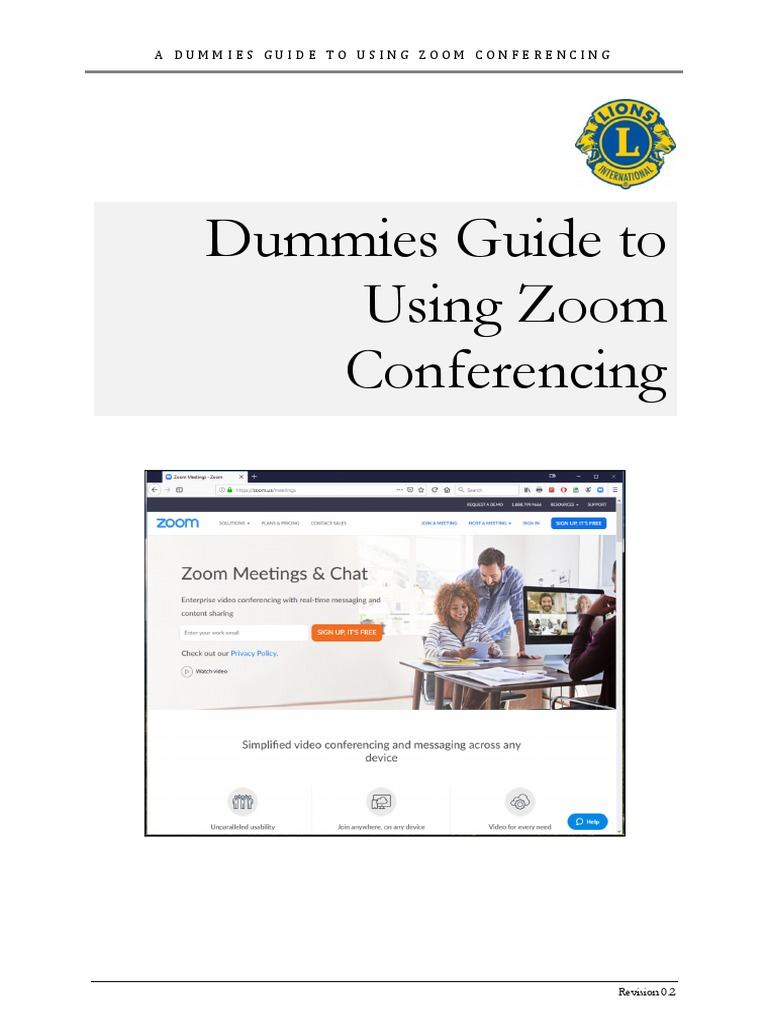 Dummies Guide To Zoom | PDF | Mobile App | App Store (I Os)
