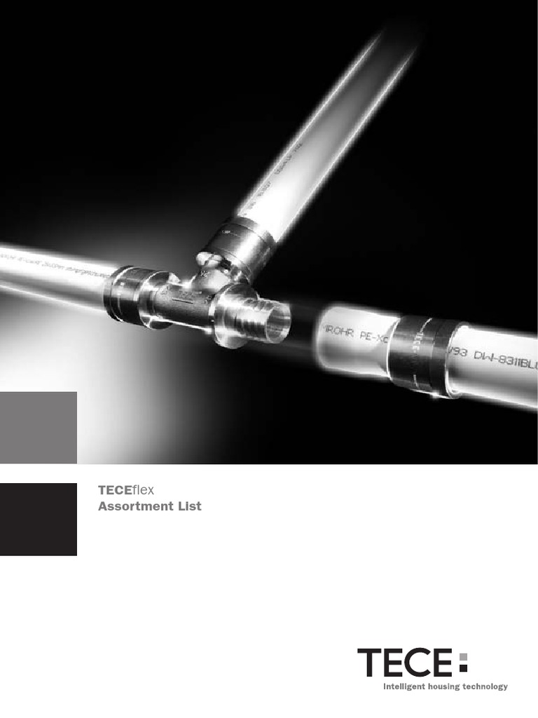 Catalog TECE Flex 2010 GB | PDF | Pipe (Fluid Conveyance) | Transparent ...