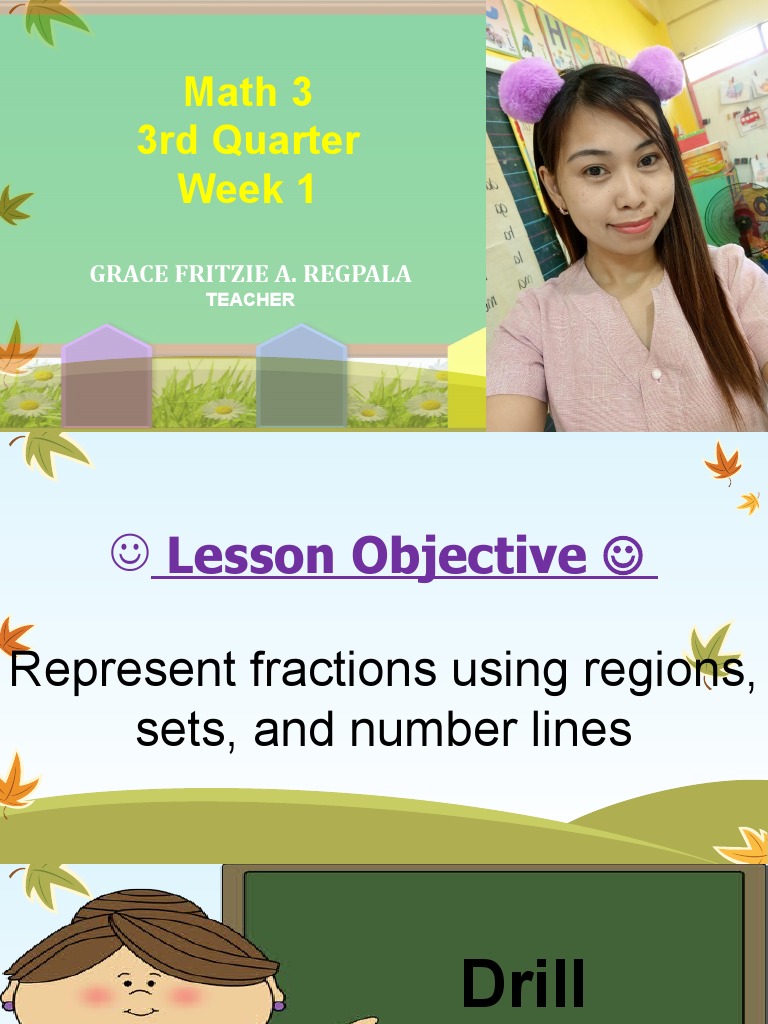 Representing Fractions Using Regions, Sets, and Number Lines: A Math ...