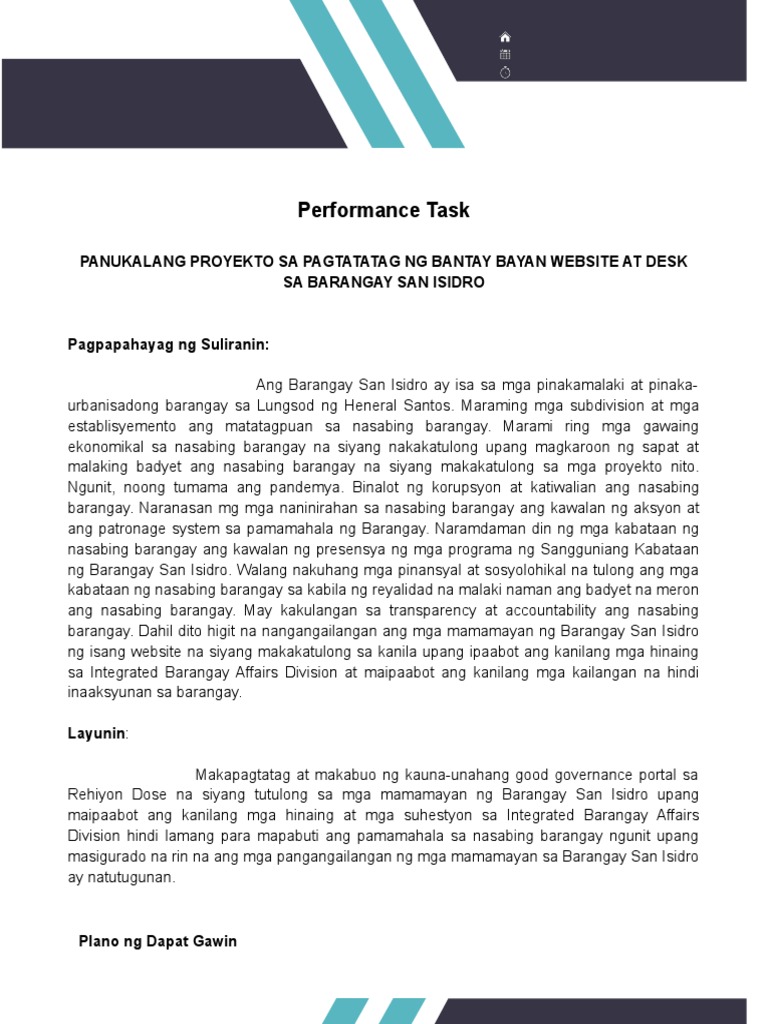 Performance Task - Romeo Group | PDF