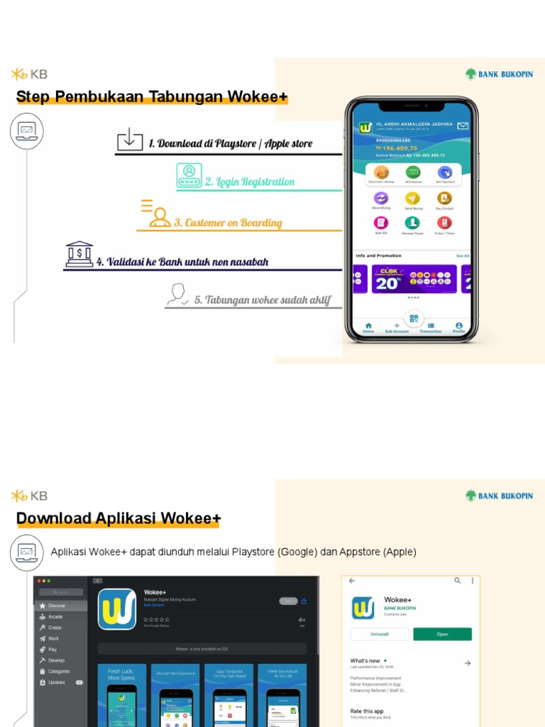 Step Pembukaan Wokee Reff Code (NIP) | PDF