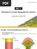 Workshop 5-1: Dynamic Link: ANSYS HFSS For Antenna Design | PDF | Electrical Network | Menu ...