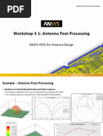 ANSYS HFSS Antenna W07 1 HFSS-IE | PDF | Menu (Computing) | Computer Science