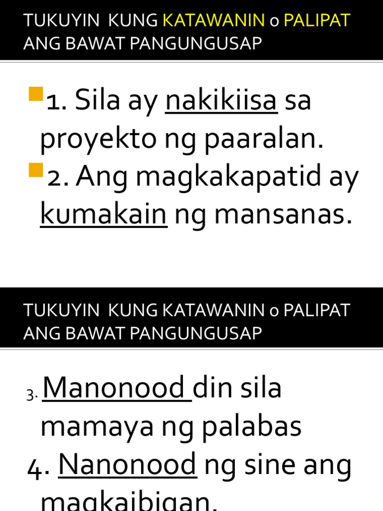 KATAWANIN o PALIPAT - Sanhi at Bunga | PDF