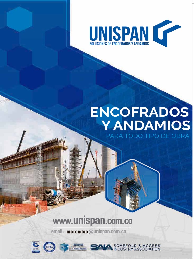 Catalogo de Productos Unispan 2020 | Descargar gratis PDF | Andamio ...