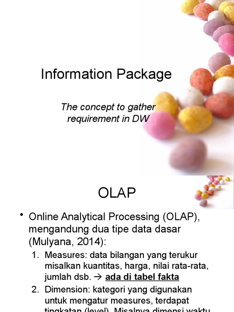 03 Information Package 2018 | PDF | Data Warehouse | Data Management