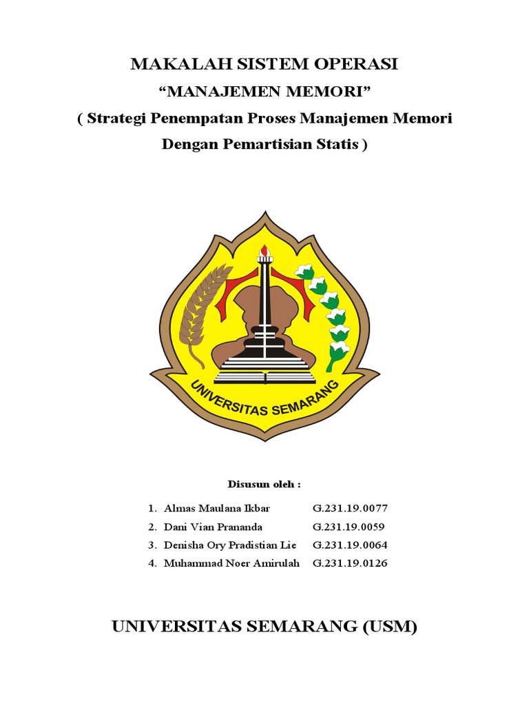 Makalah Sistem Operasi Monoprogramming Dan Multiprogramming | PDF ...