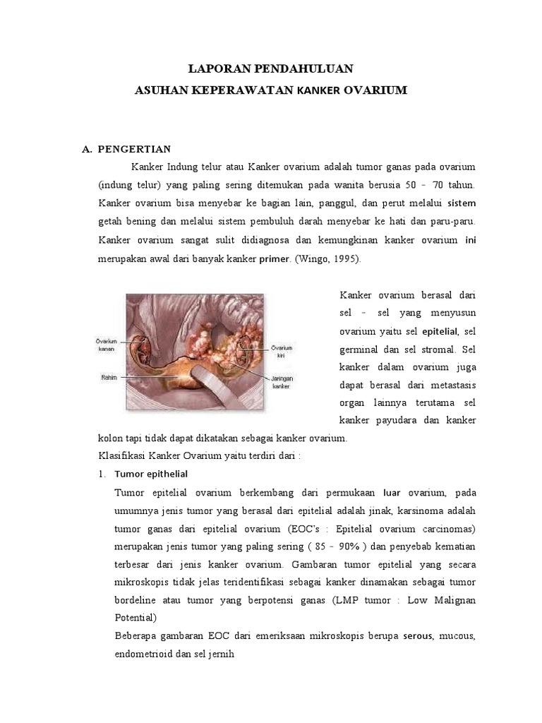 Kanker Ovarium | PDF
