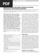 Hanifin and Rajka Diagnostic Criteria For Atopic Dermatitis | PDF ...