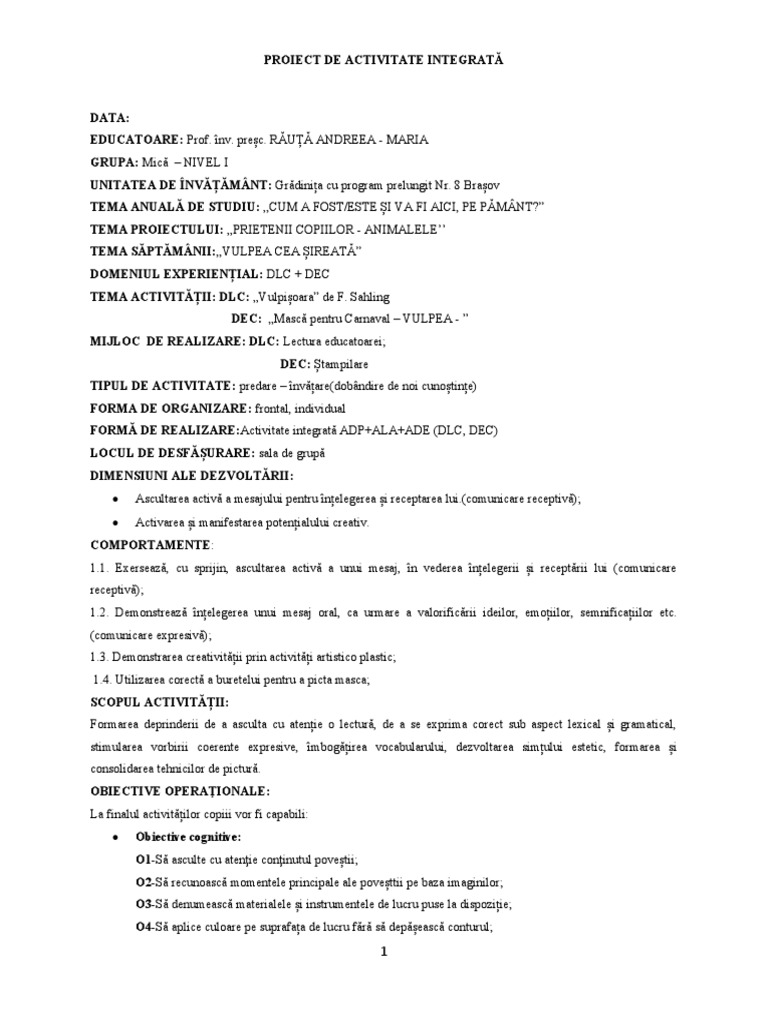 Proiect DLC+DEC | PDF