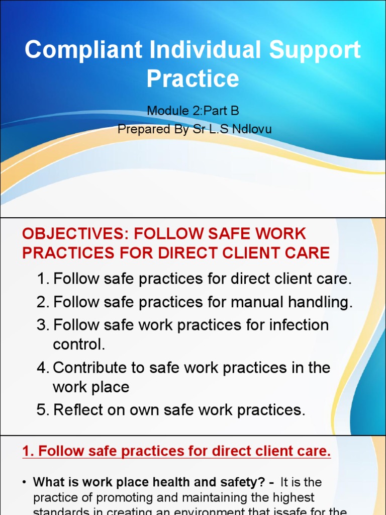 Safe Work Practices | PDF | Hazards | Risk