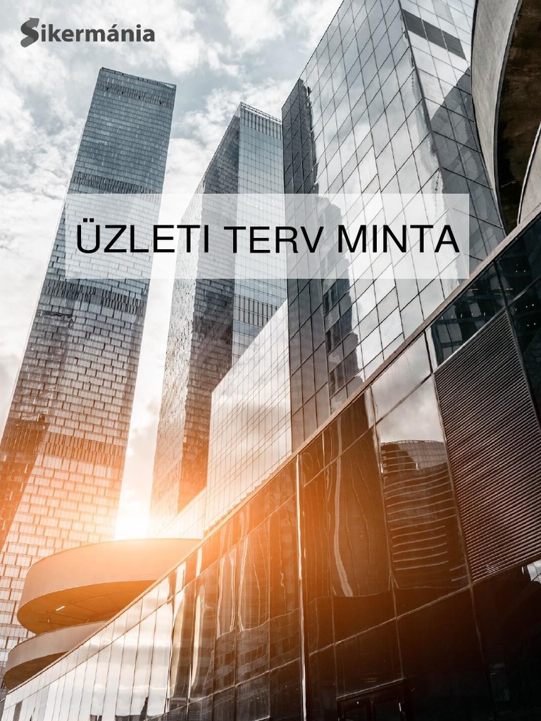 Uzleti Terv Minta | PDF