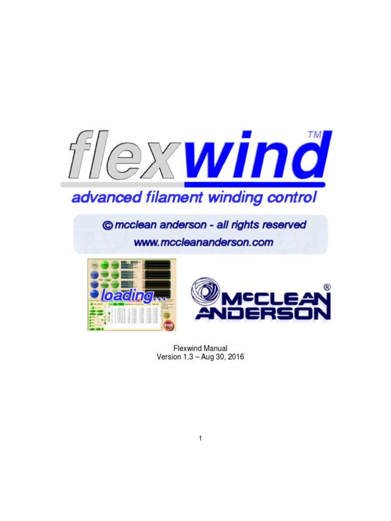 Flexwind Manual Version 1.3 - Aug 30, 2016 | PDF | Filename | Computer File
