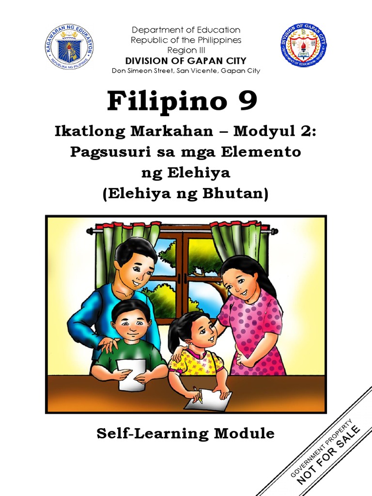 Filipino 9 SLMs 3rd Quarter Module 2 | PDF