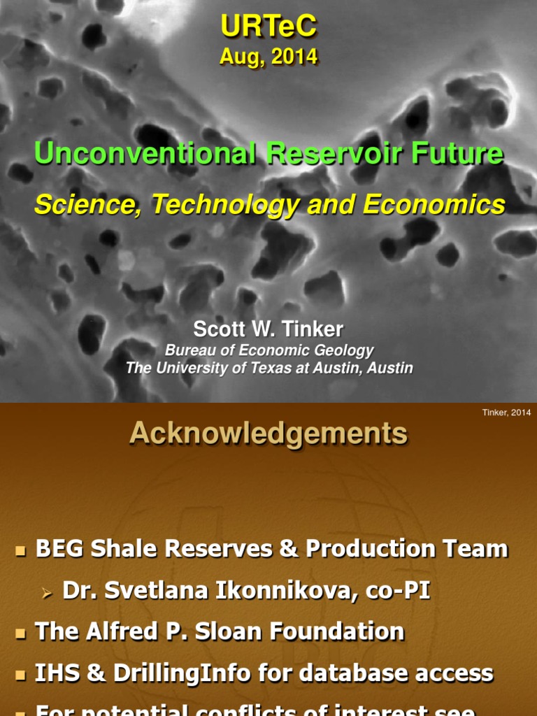 Unconventional Reservoirs: Shale Insights | PDF | Shale Gas | Petroleum
