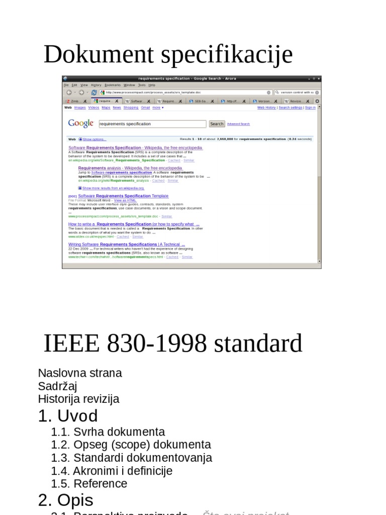 Ieee 830 | PDF