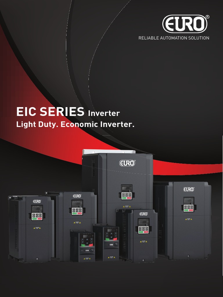 Eic Series: Light Duty. Economic Inverter. Inverter | PDF ...
