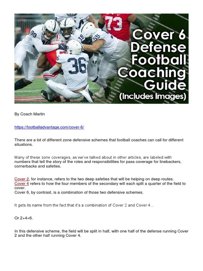Understanding Cover 6 Defense in Football | PDF | Ball Games | American ...