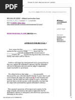 SAMPLE-LETTER For Recusal | PDF | Judicial Disqualification ...