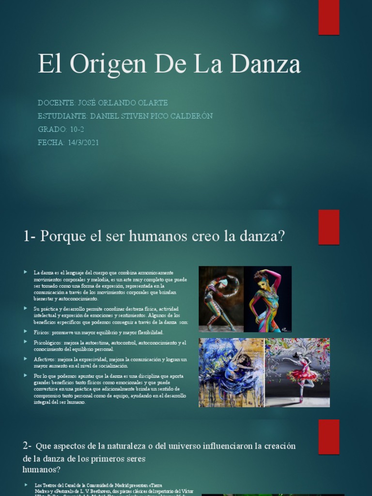 El Origen de La Danza | PDF | Bailes | Pinturas