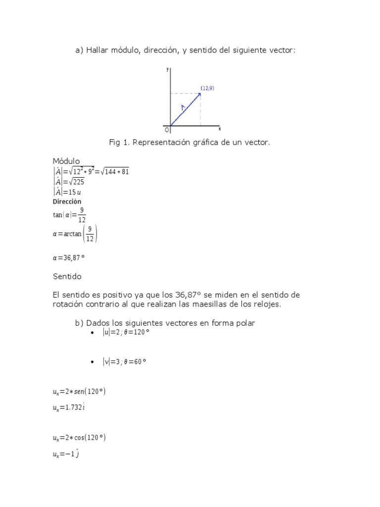 Desarrollo Algebra Lineal Vectores y Matrices | PDF | Vector Euclidiano | Determinante