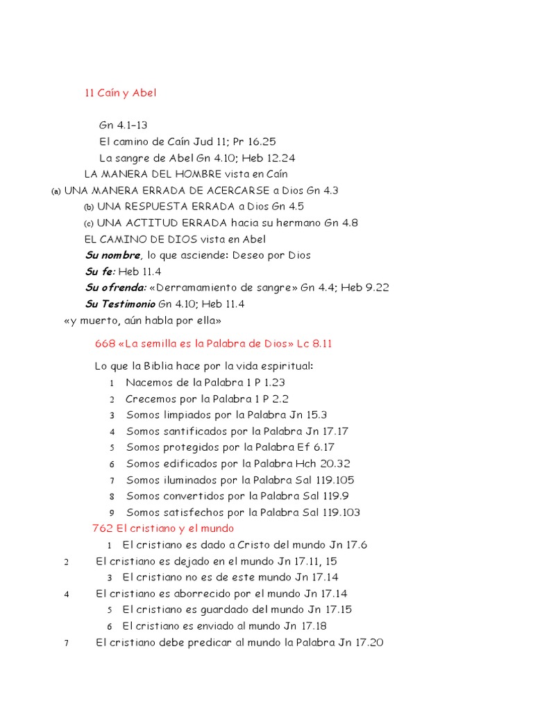 11 Caín y Abel | PDF | Sobrenatural | Religiones religiosas