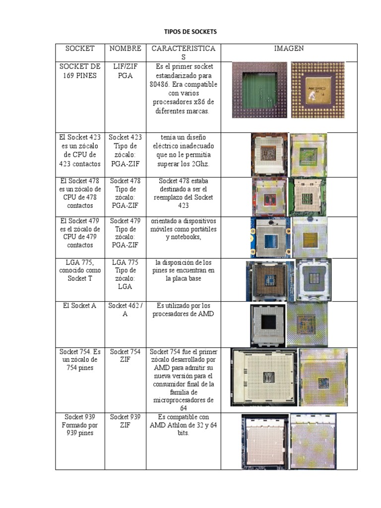 Tipos de Sockets Ejercicio | PDF