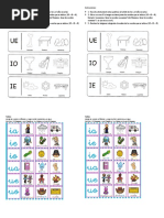 Cuadernillo Fonema M | PDF | Fonología | Fonética