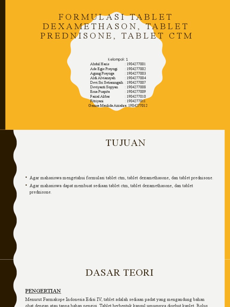 Formulasi Tablet | PDF