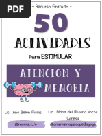 Atención y Memoria | PDF | Memoria