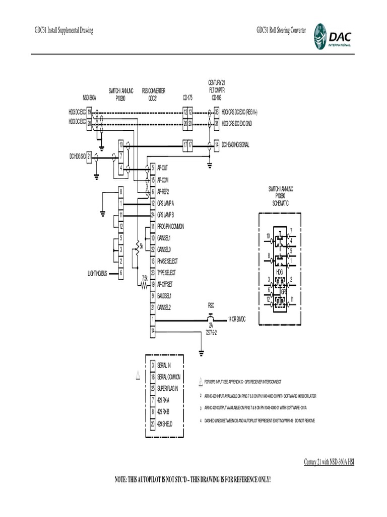 GDC31 Roll Steering Converter Guide | PDF | Electrical Components ...