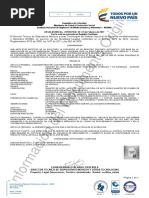 CARTA PARA VoBo INVIMA | PDF