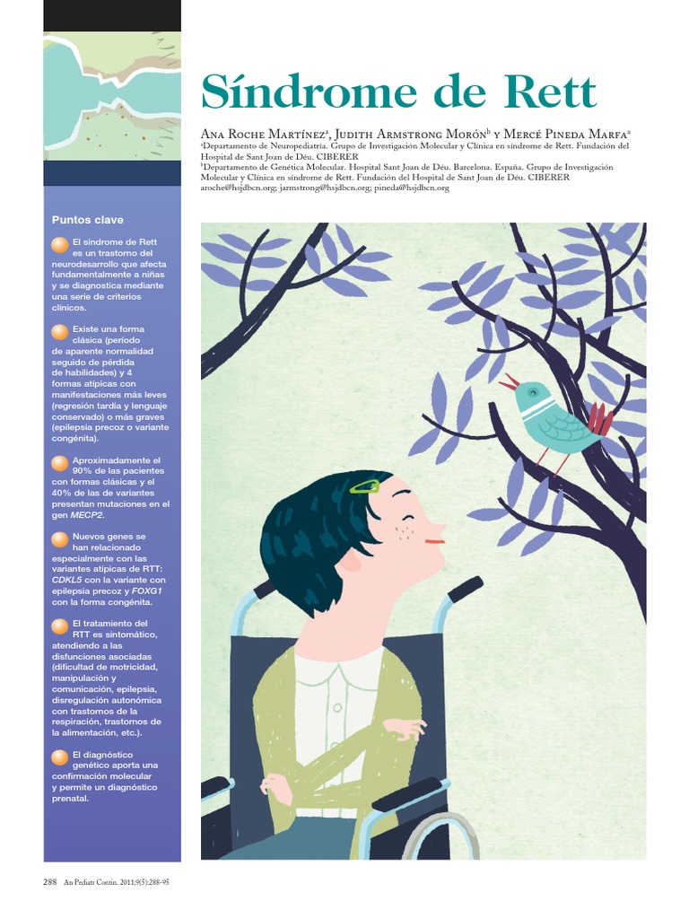 Sindrome de Rett | PDF | Discapacidad intelectual | Epilepsia