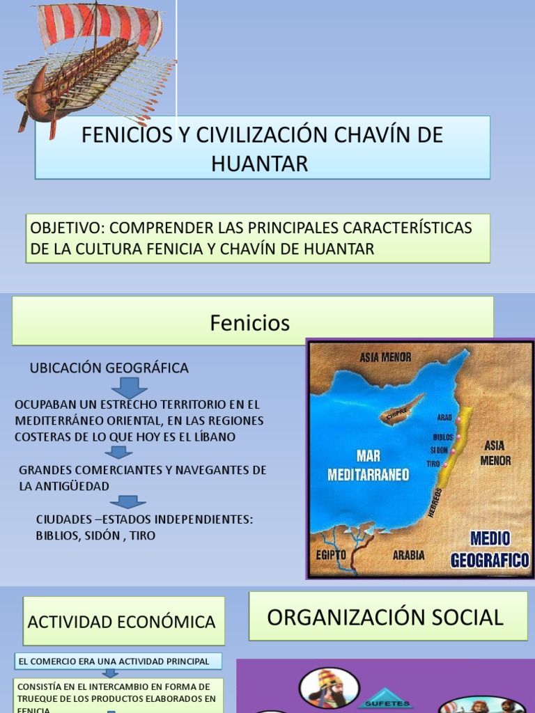 Fenicios y Primeras Civilizaciones Americanas | PDF | Fenicia | Era ...