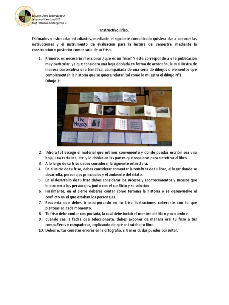 Instructivo y Evaluación Frizo | PDF