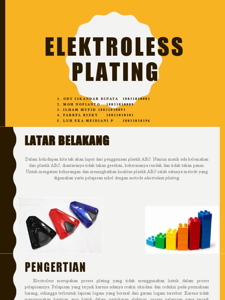 Elektroless Plating | PDF